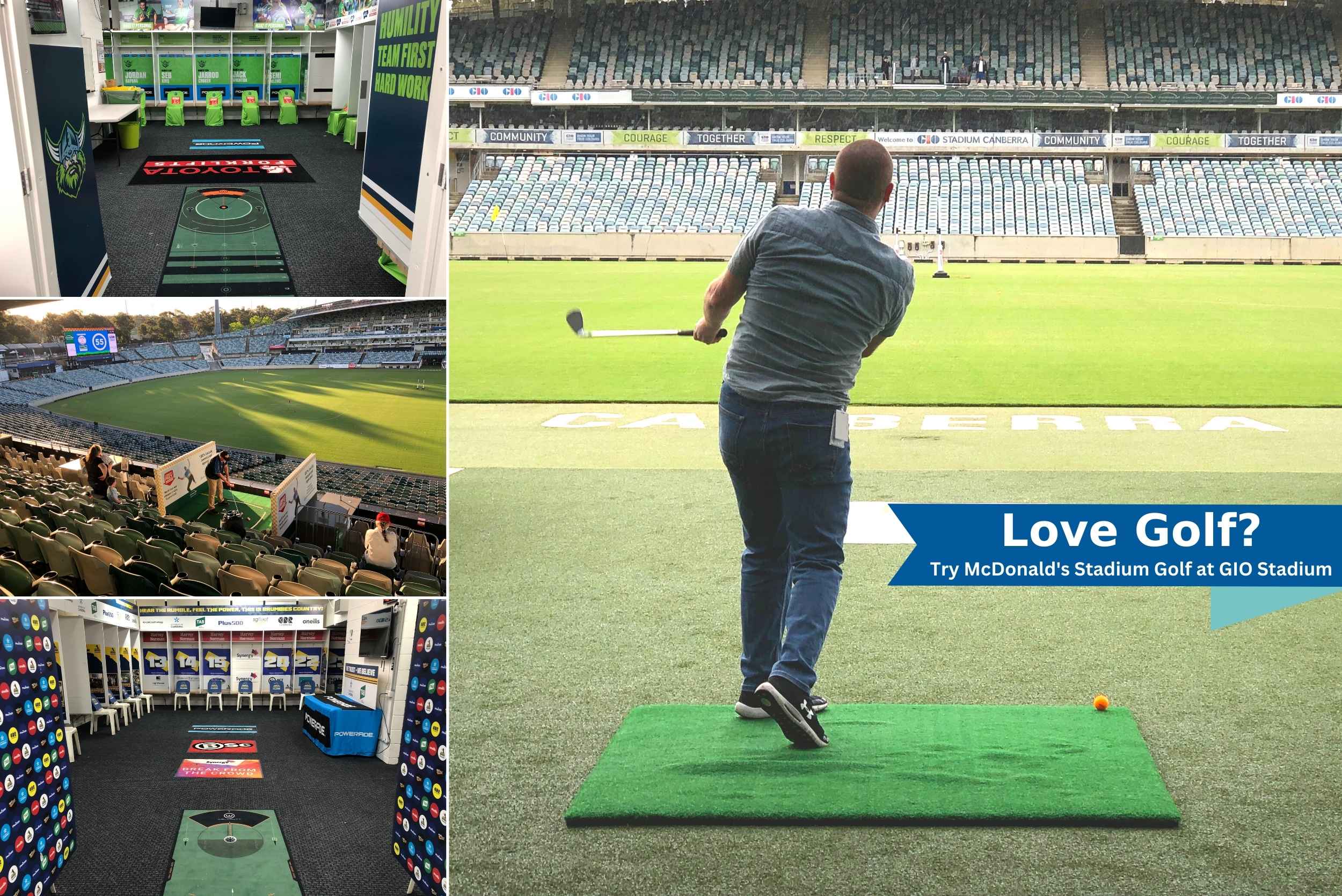 McDonald’s Stadium Golf – GIO Stadium Canberra