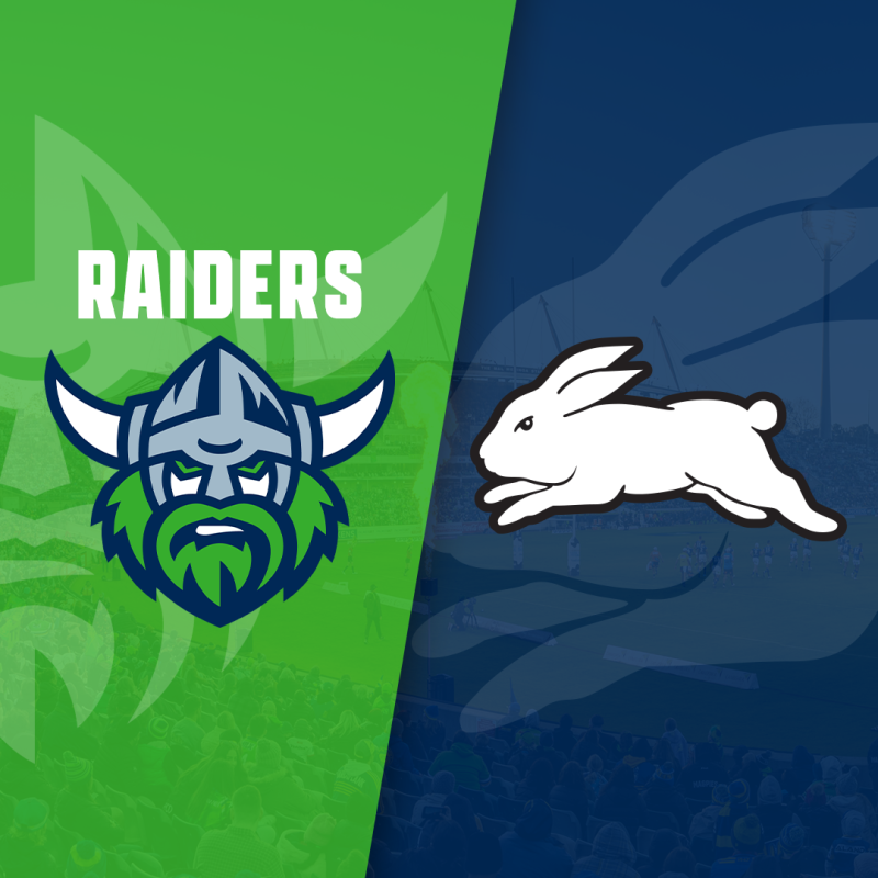 NRL 2024 – Raiders v Rabbitohs - GIO Stadium Canberra